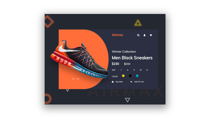 Simple Product Card Ui Design Using Html And Css Tutorial